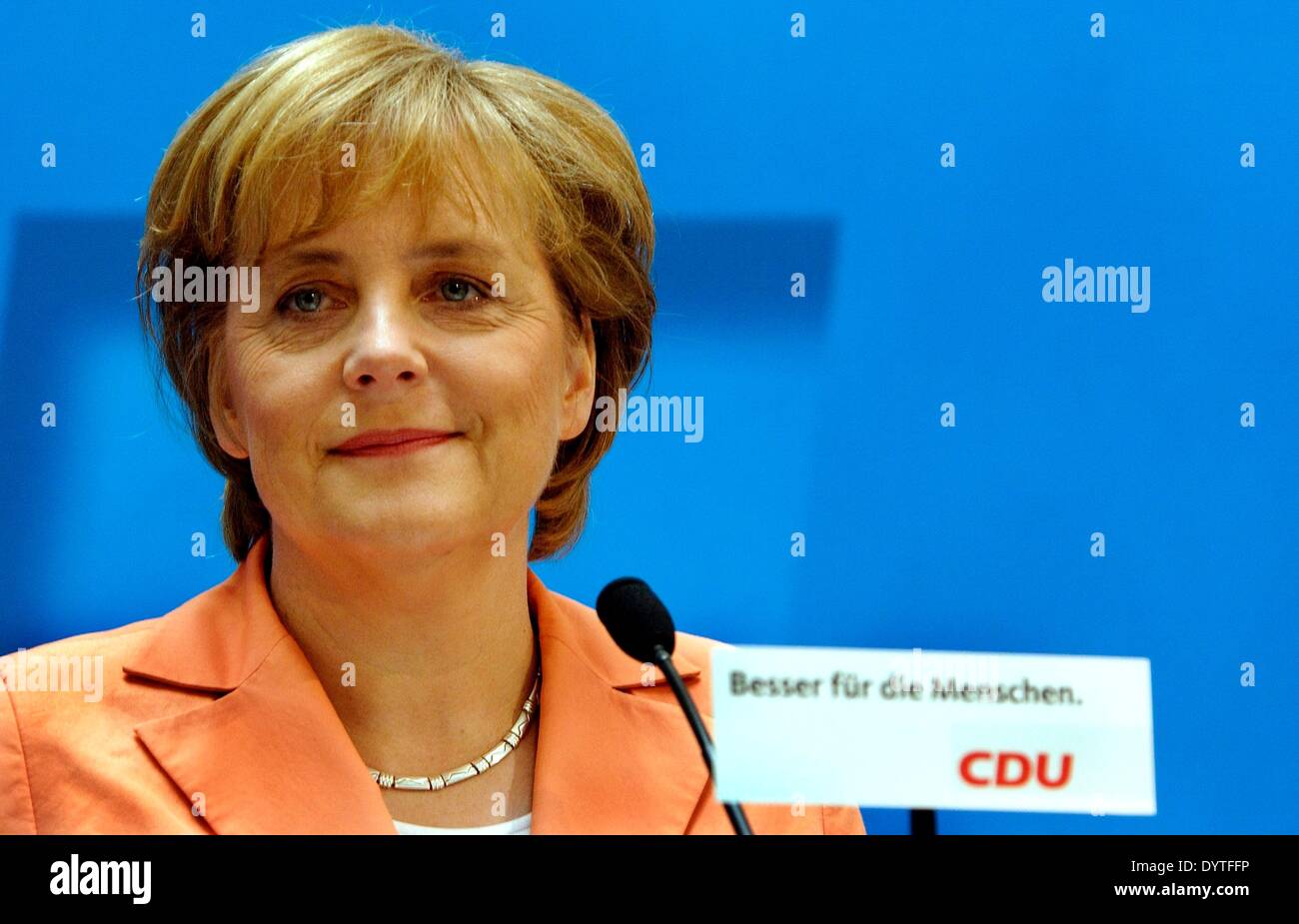 Angela Merkel 2005 Stock Photos & Angela Merkel 2005 Stock Images - Alamy