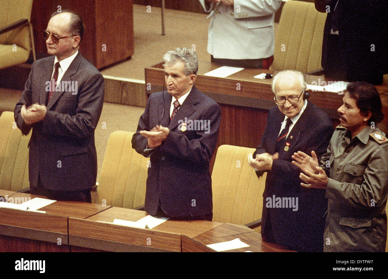 Romanian president nicolae ceausescu hi-res stock photography and ...