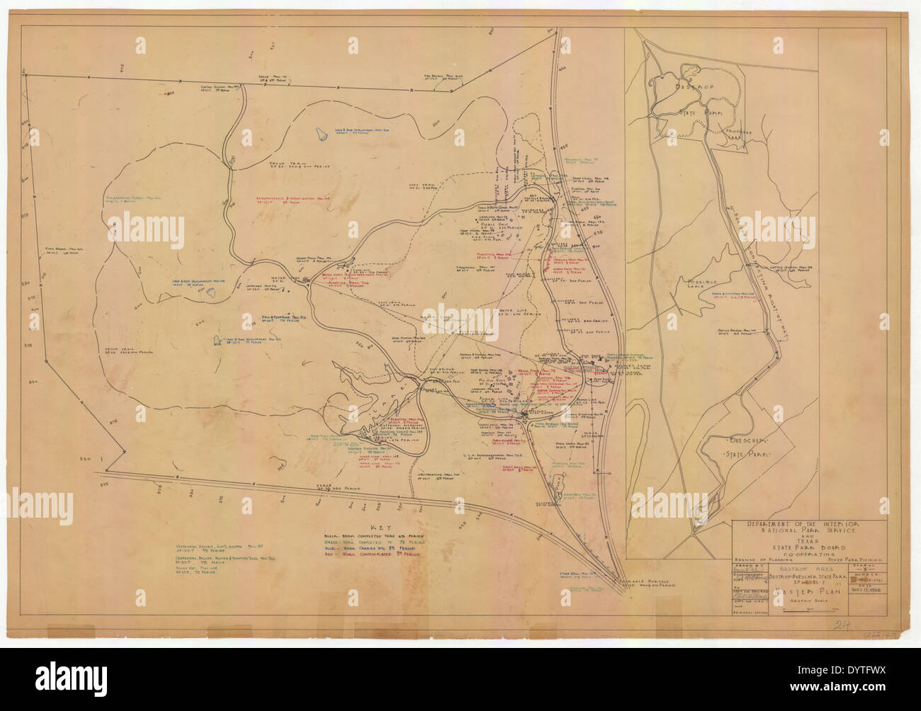 The Master Plan for Bastrop State Park, developed by the Civilian ...
