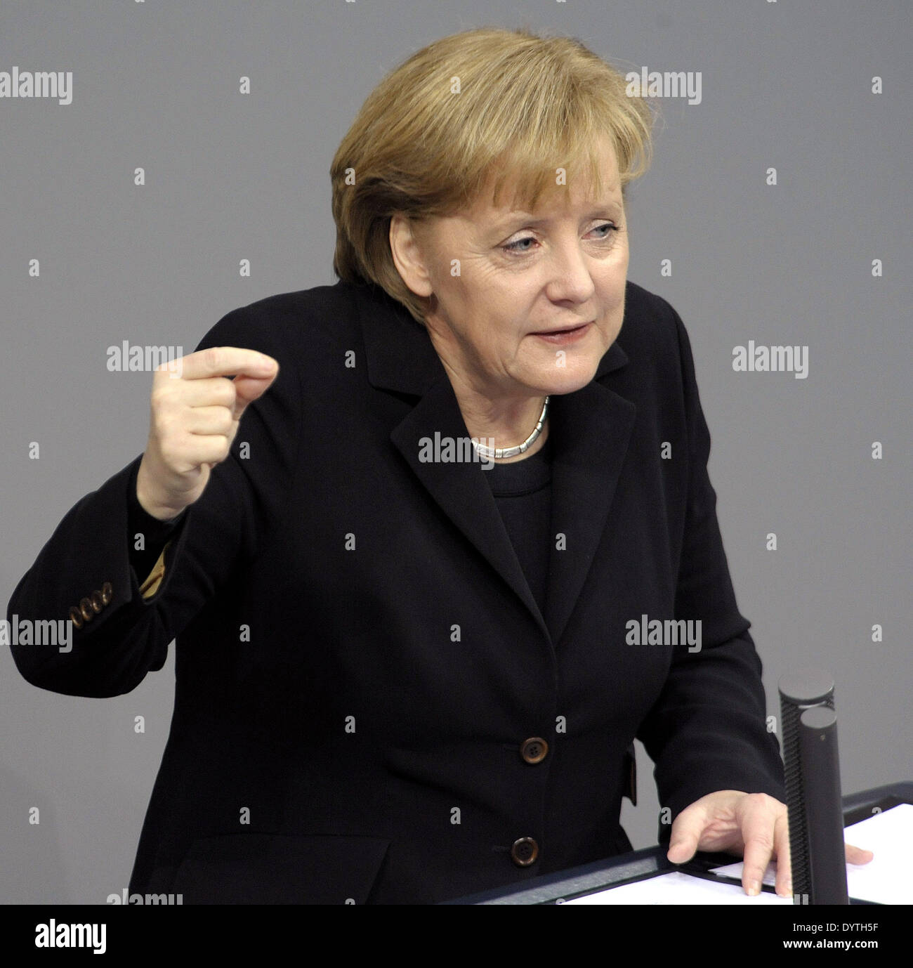 Dr Angela Dorothea Merkel Cdu Chancellor High Resolution Stock ...
