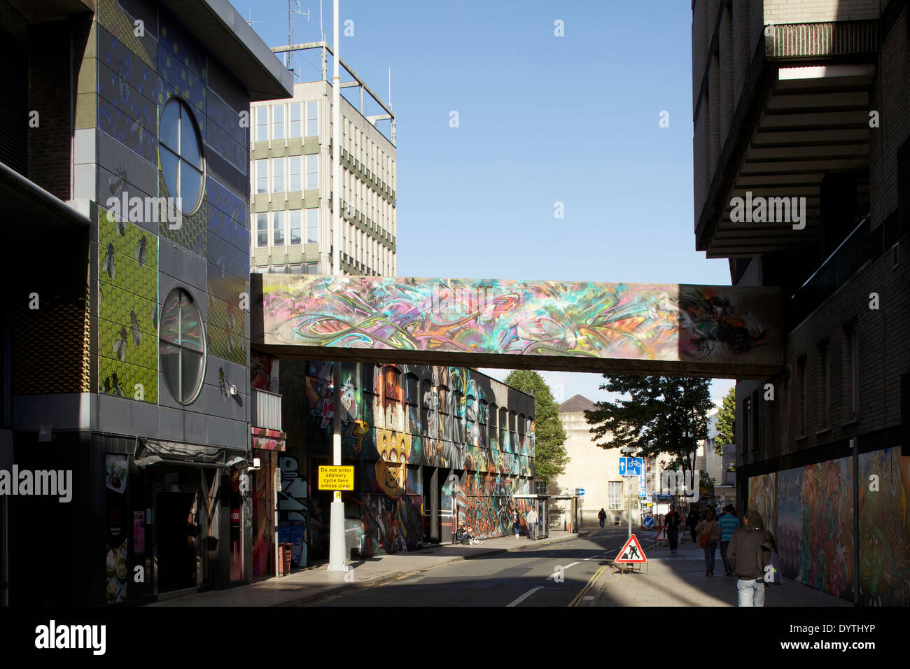 Bristol nelson street graffiti hi-res stock photography and images - Alamy