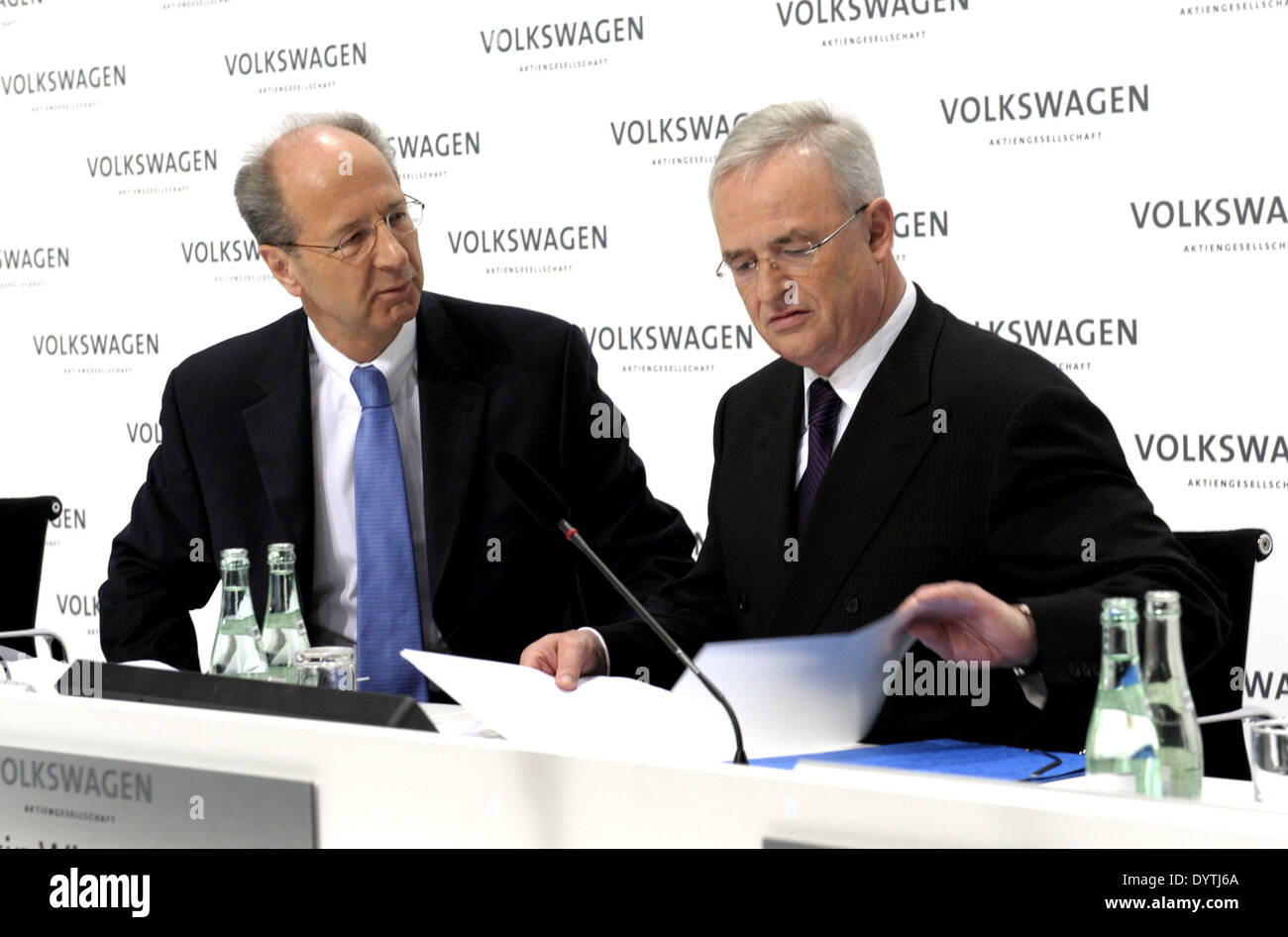 Research and development and hans dieter poetsch hi-res stock ...