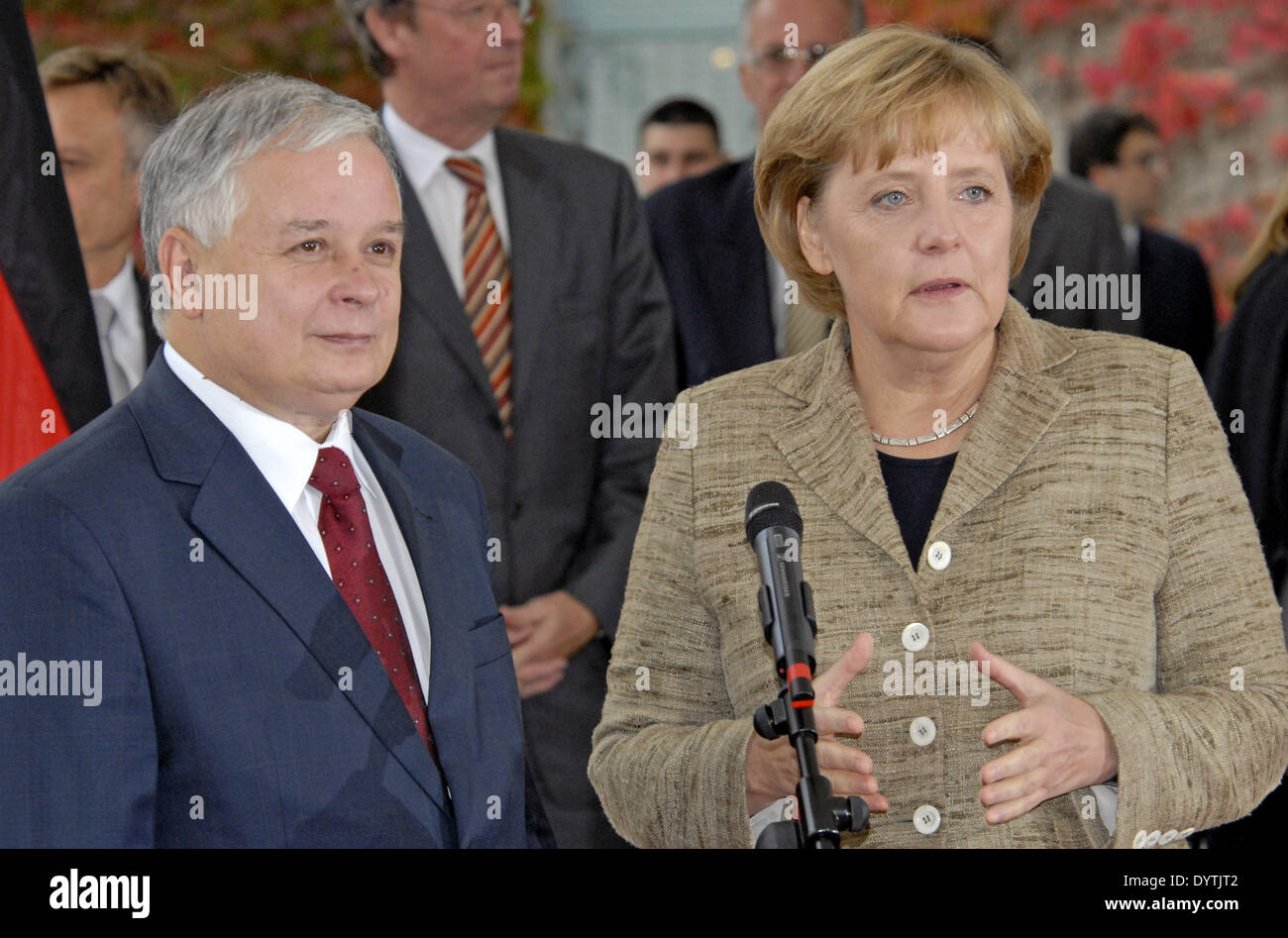 Kaczynski merkel hi-res stock photography and images - Alamy