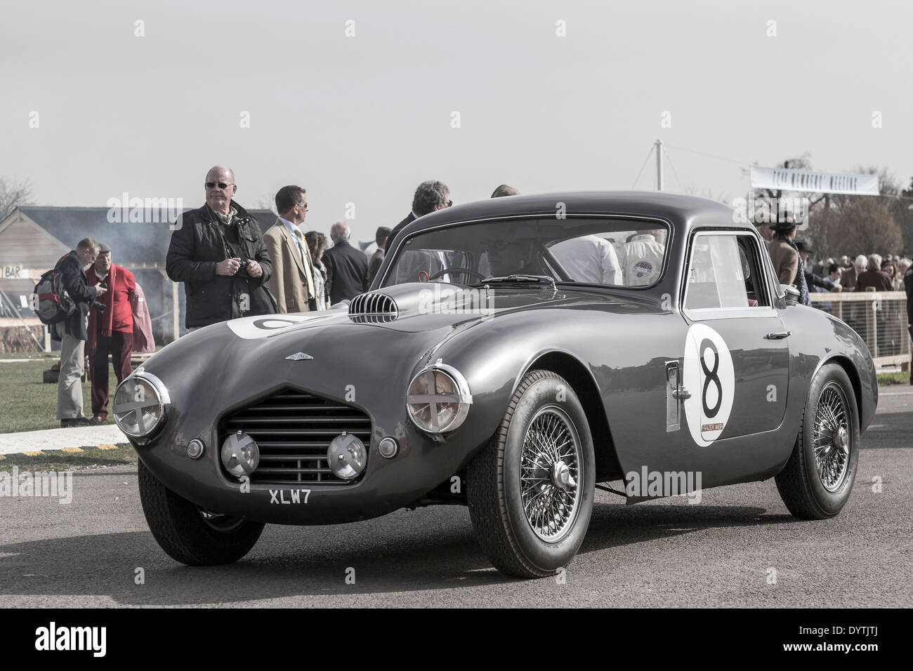 1953 Frazer Nash Le Mans Coupe with driver Nicholas Pellett, Tony Gaze ...