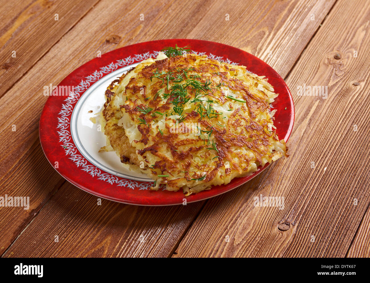 Boxty - traditional Irish potato pancake. fried potato dishes is its ...