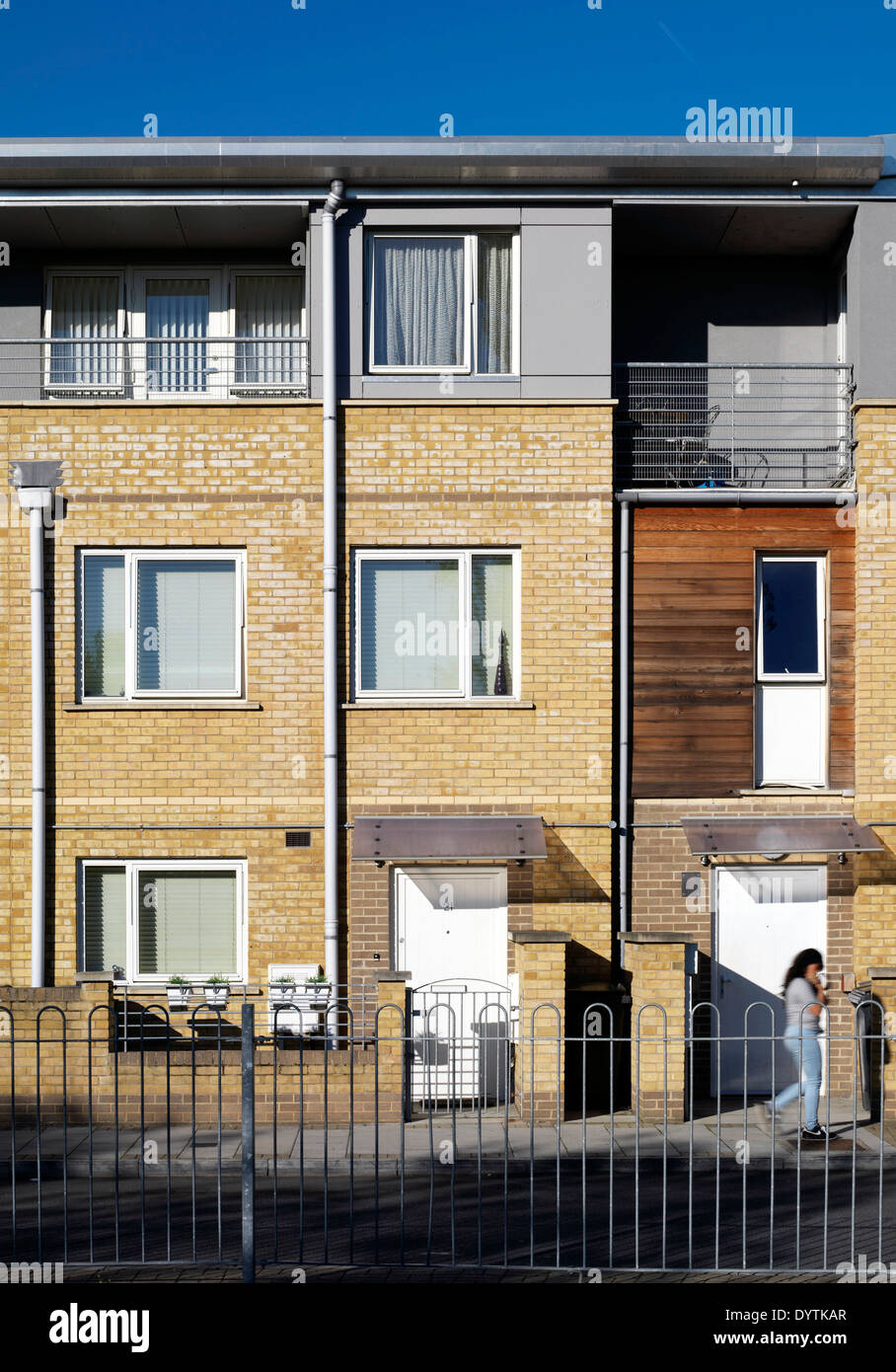 Social housing front door hi-res stock photography and images - Alamy