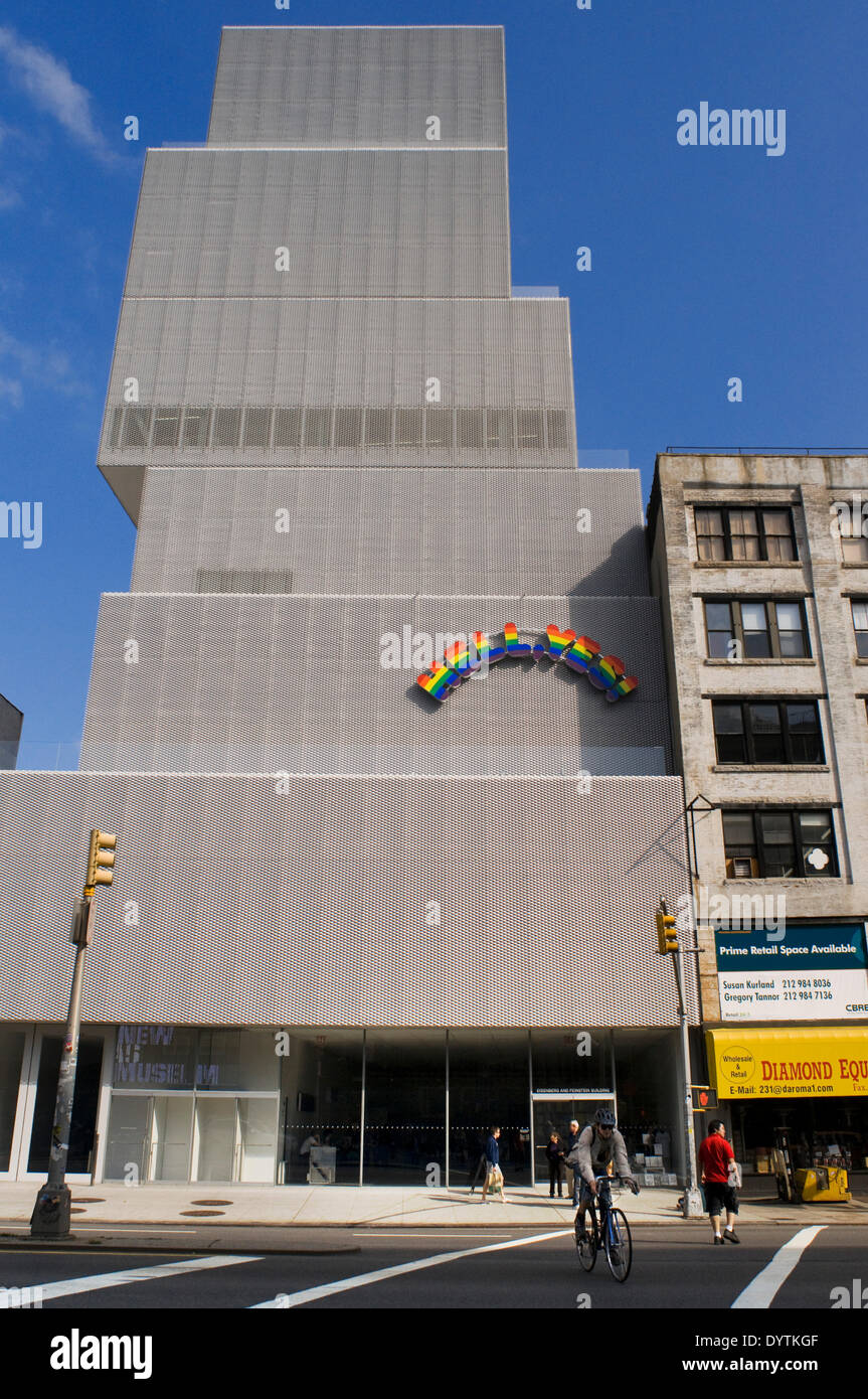 Bowery New Museum Contemporary Art High Resolution Stock Photography ...