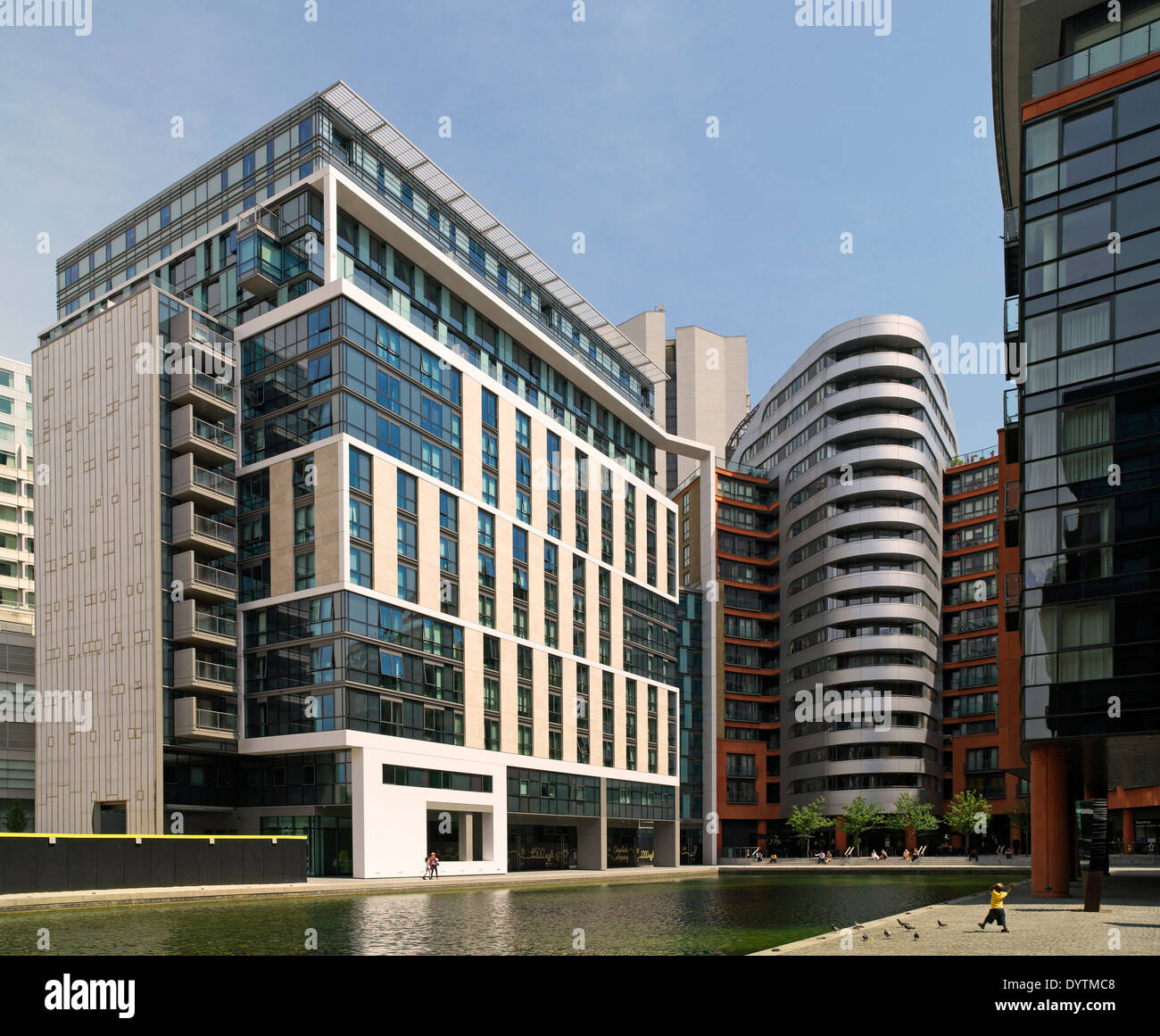 Exterior of Merchant's Square, Paddington, London Stock Photo - Alamy