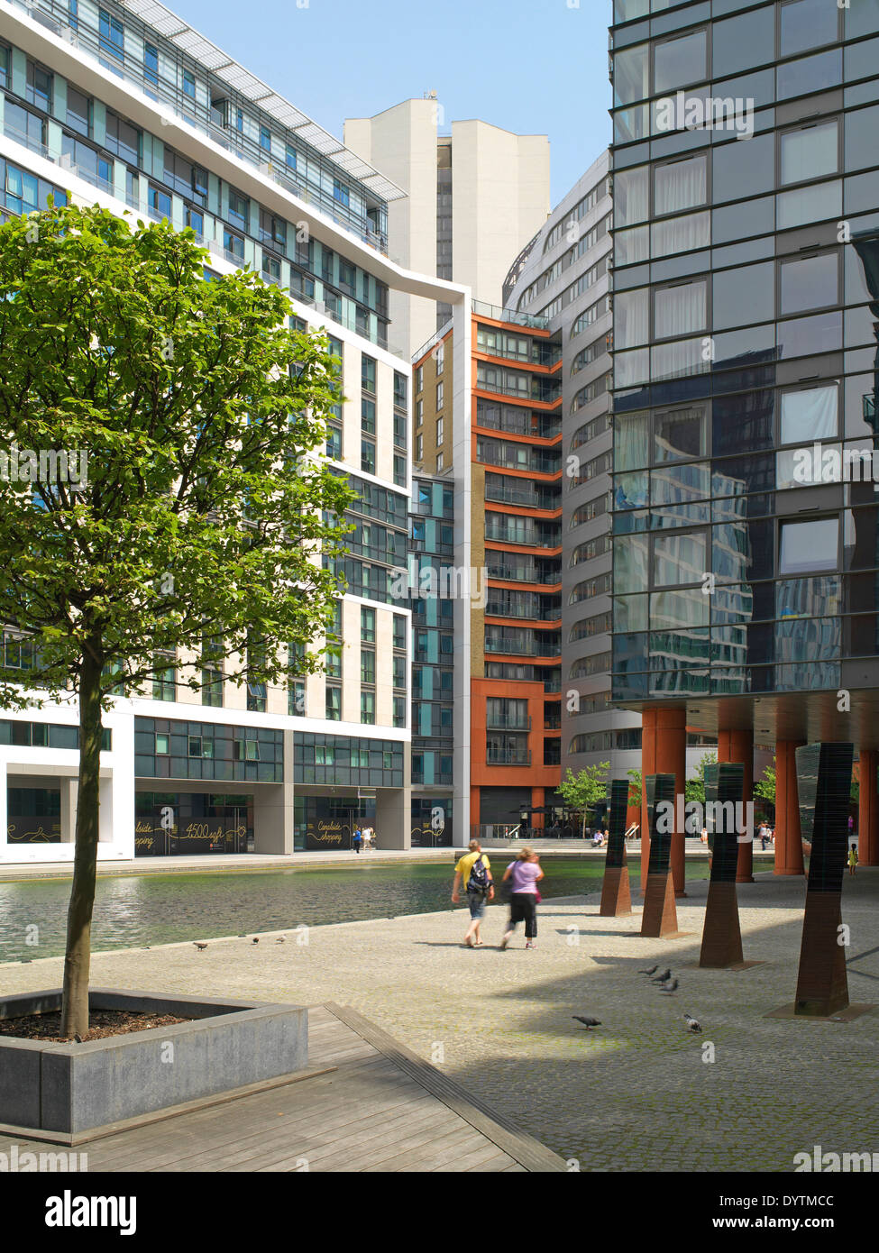 Exterior of Merchant's Square, Paddington, London Stock Photo - Alamy