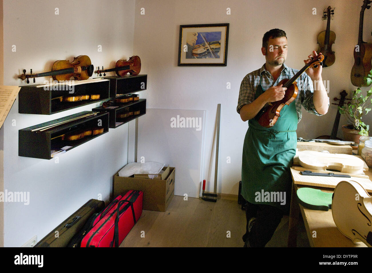 Luthier hi-res stock photography and images - Alamy