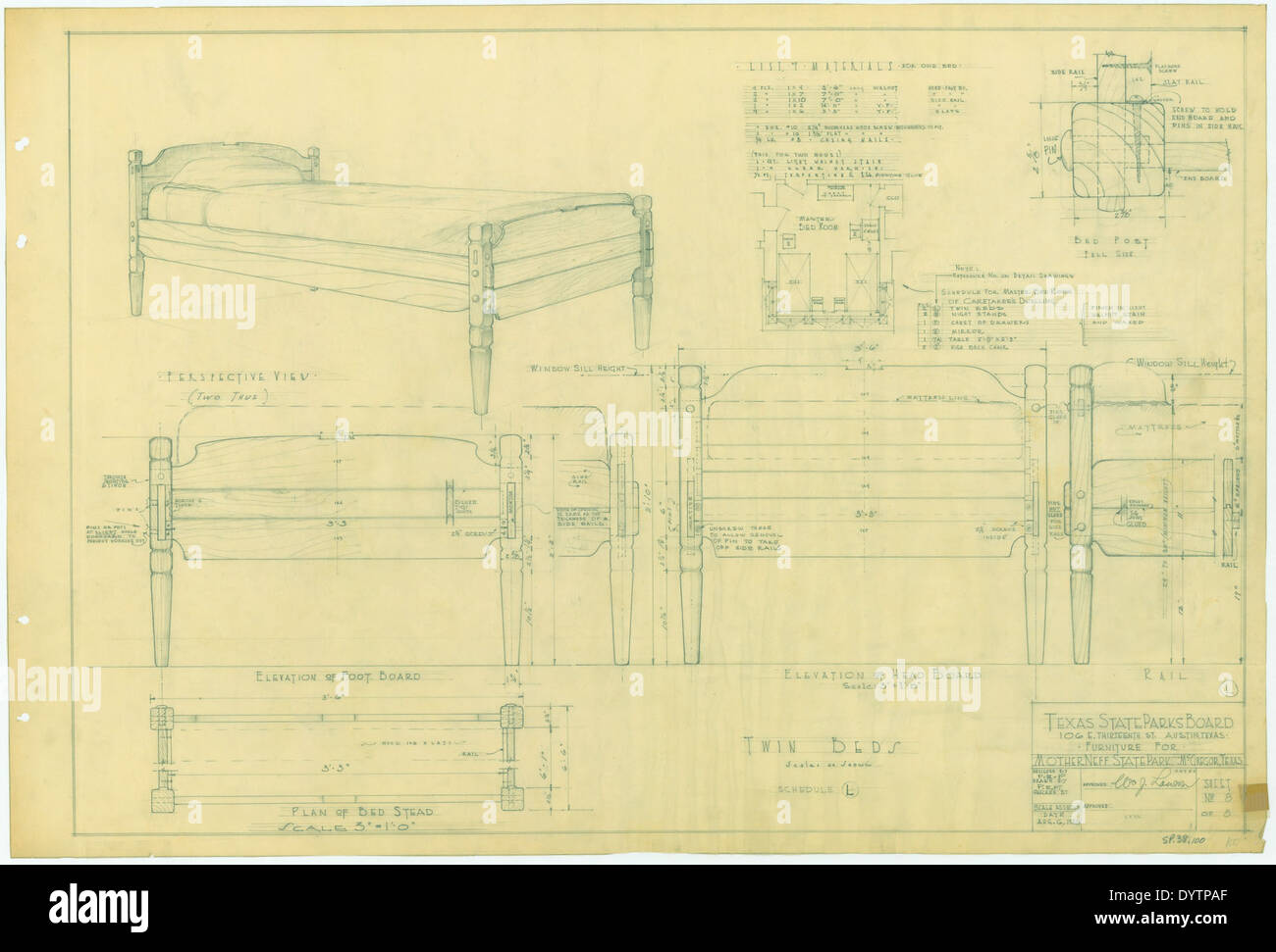 This image showcases historical furniture from the Civilian ...
