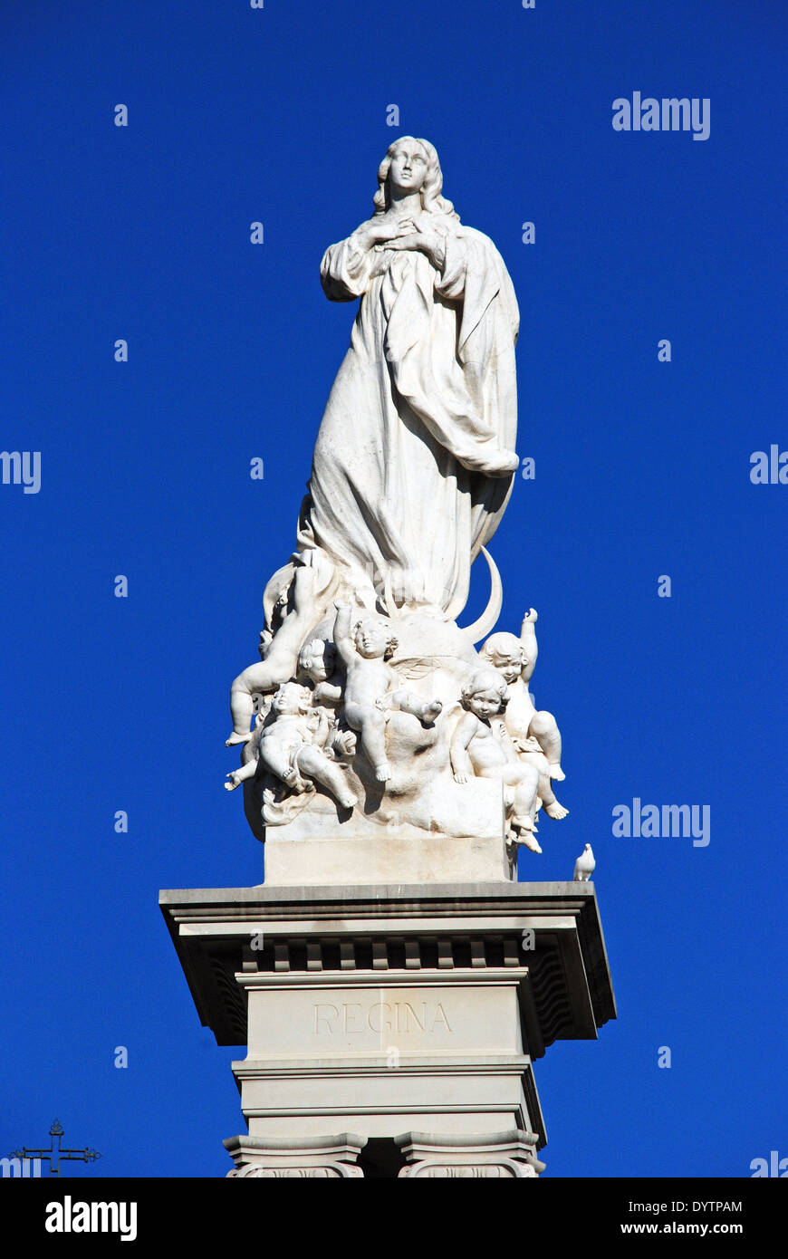 Monument of the immaculate conception hi-res stock photography and ...