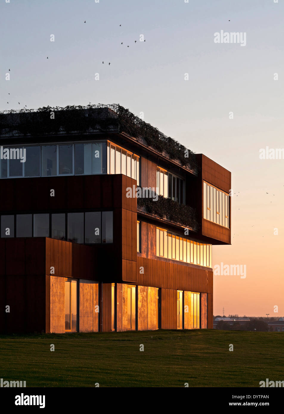 Exterior of VIA University College, Aarhus Campus Stock Photo - Alamy