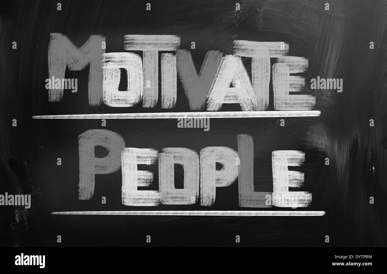 Motivate People Concept Stock Photo - Alamy