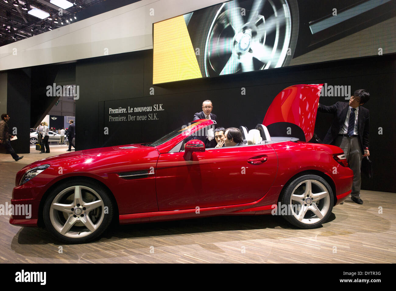 Mercedes slk 2011 hi-res stock photography and images - Alamy