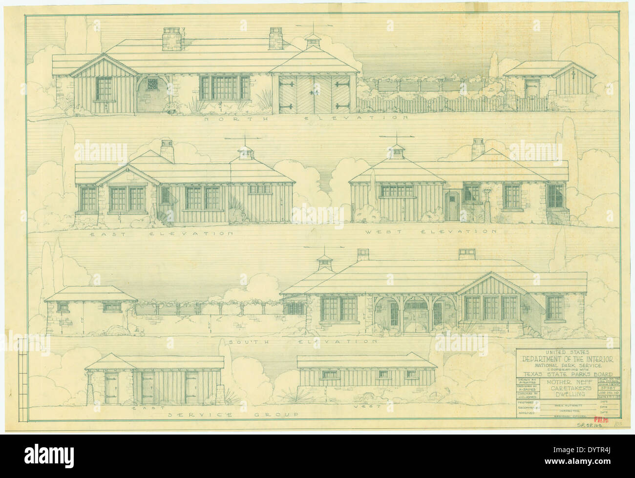 This image of the Caretaker's Dwelling at Mother Neff State Park in ...
