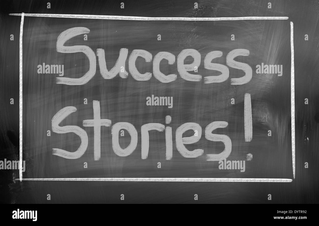 Success Stories Concept Stock Photo - Alamy