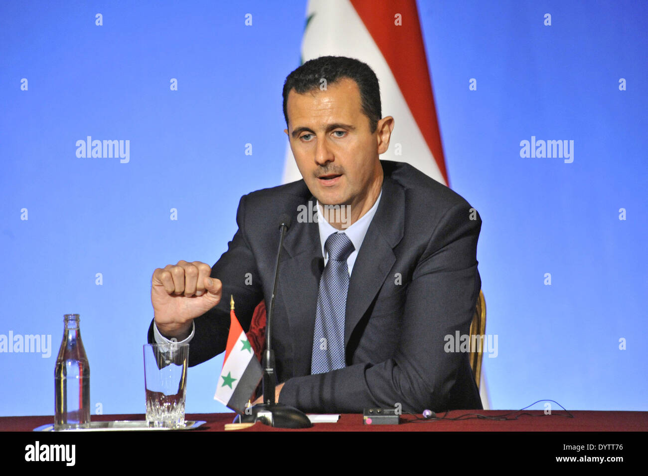 Bashar al assad portrait hi-res stock photography and images - Alamy