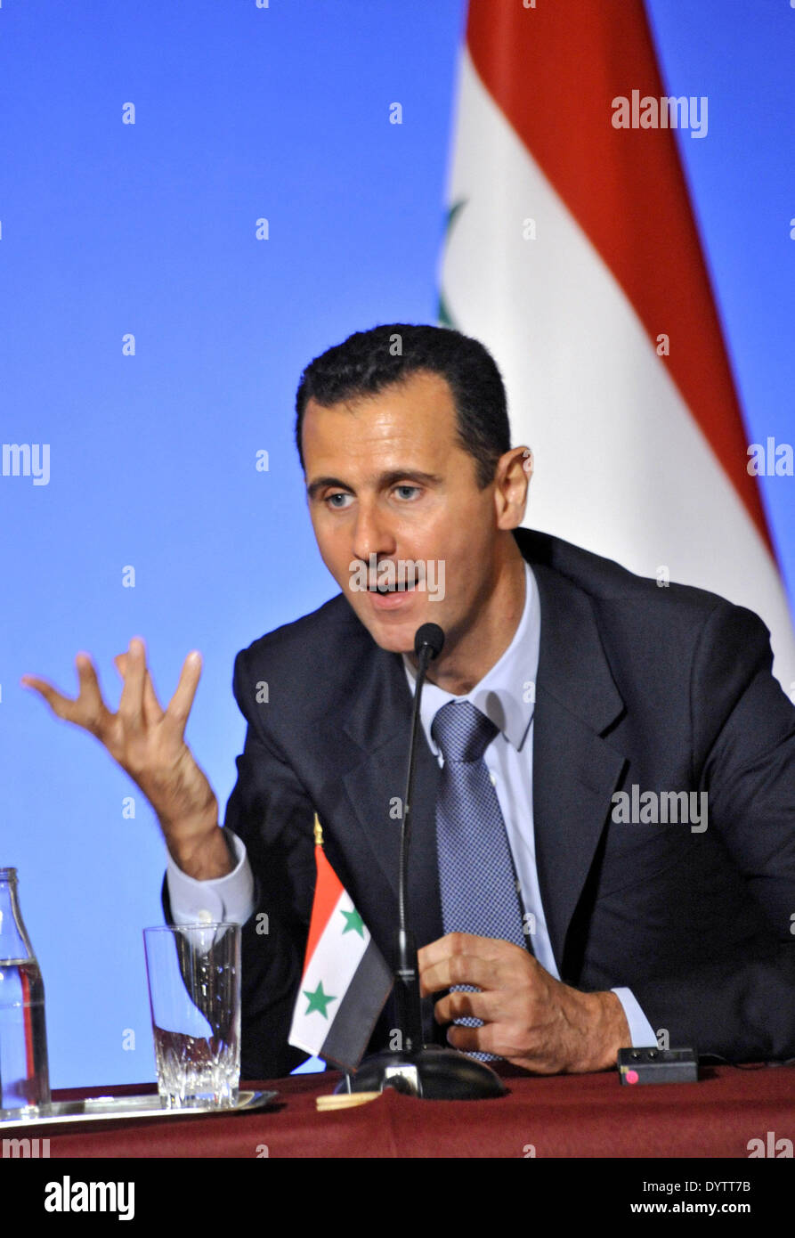 President bashar al assad hi-res stock photography and images - Alamy