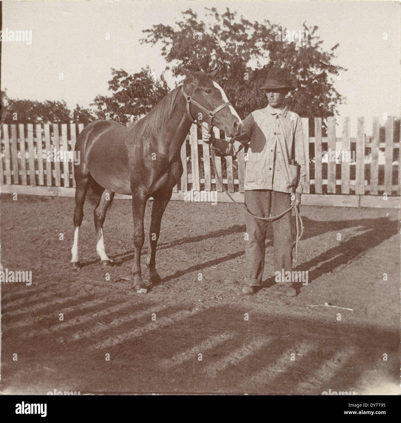 The image from the Samuel Bell Maxey Collection features a man ...