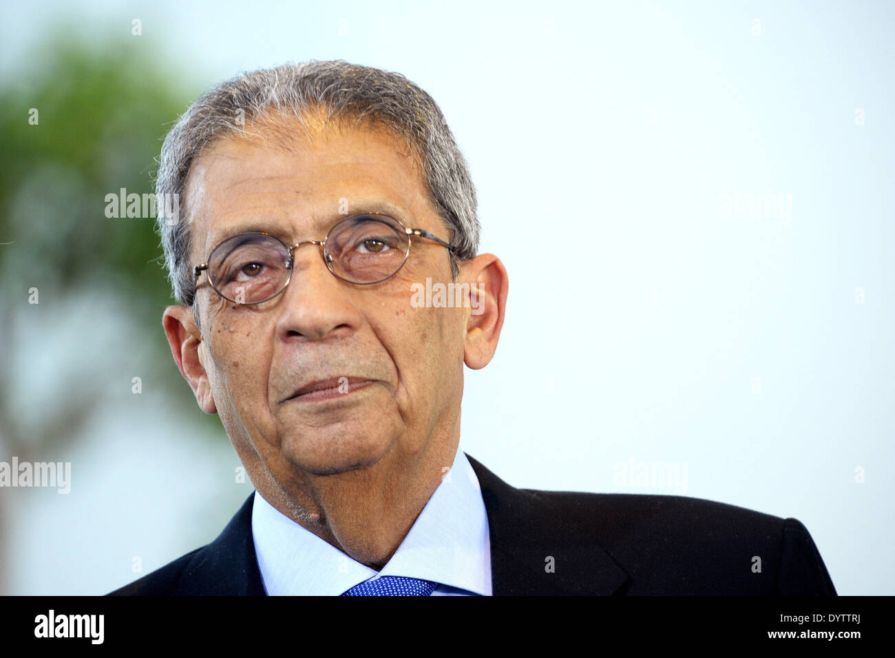 Arab league secretary general amr moussa hi-res stock photography and images - Alamy