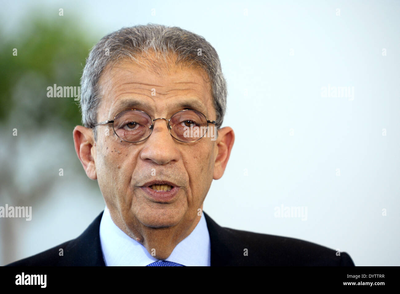 Arab league secretary general amr moussa hi-res stock photography and ...