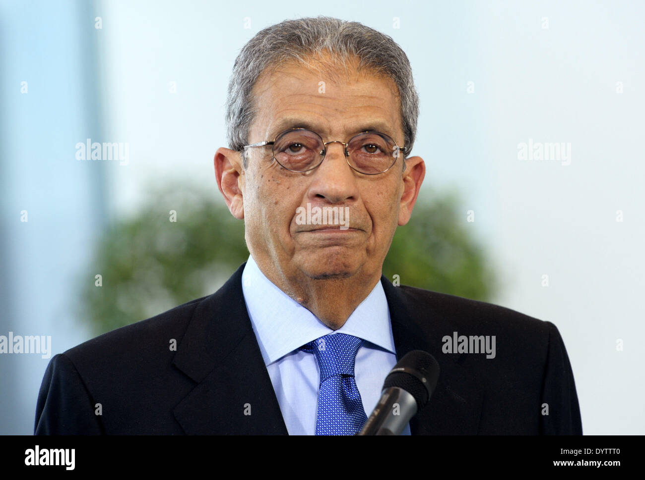 Arab league secretary general amr moussa hi-res stock photography and ...