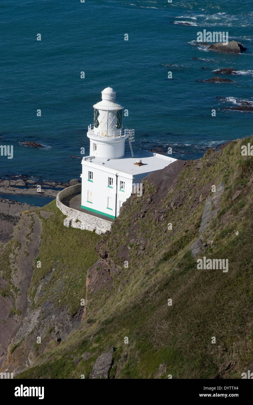 Hartland devon lighthouse hi-res stock photography and images - Alamy
