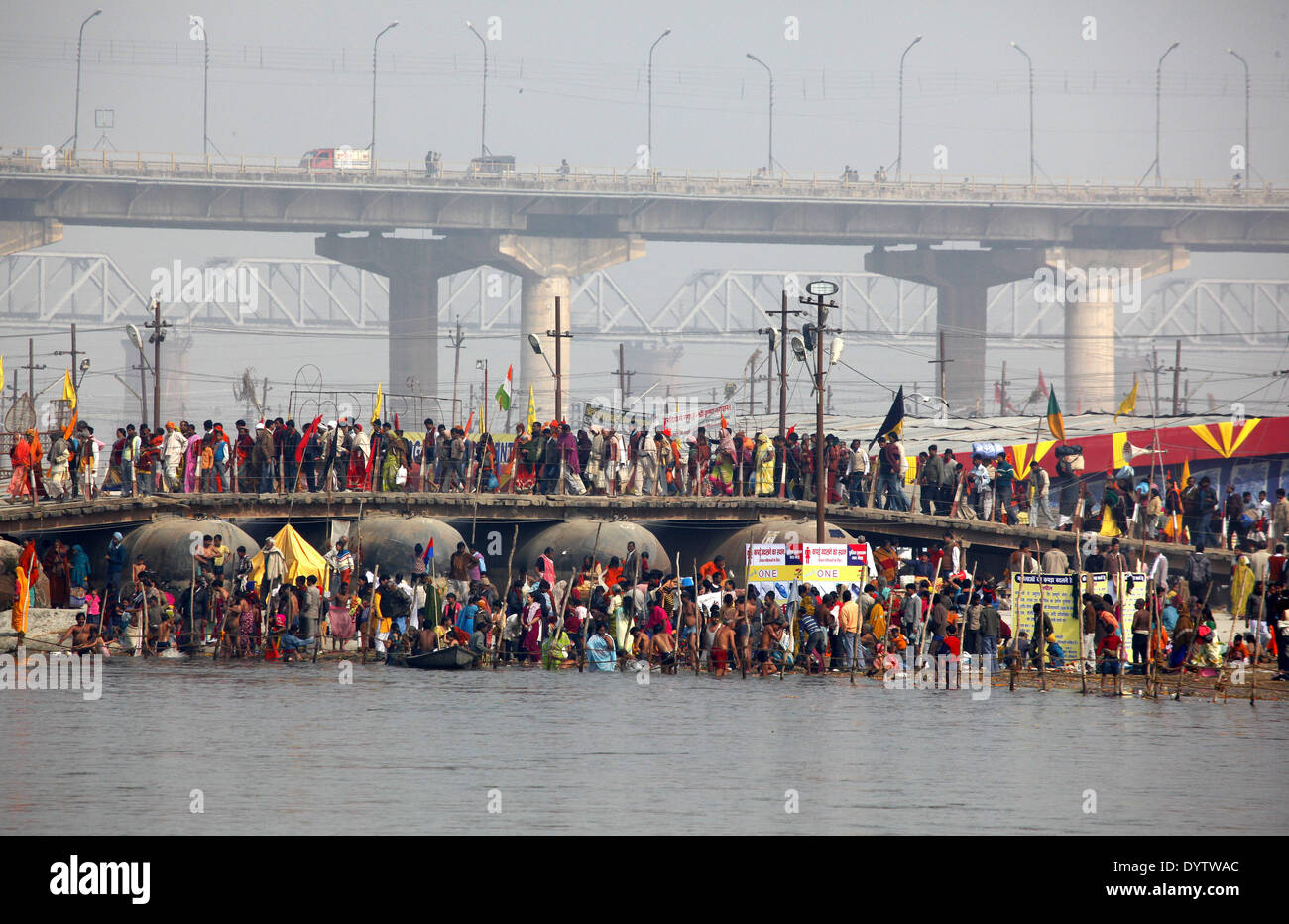 The Magh Mela Stock Photo - Alamy
