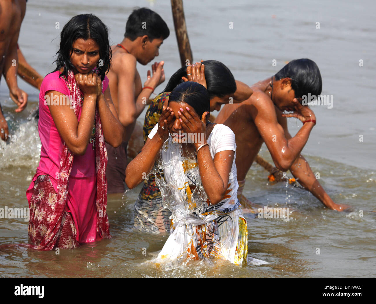 The Magh Mela Stock Photo - Alamy