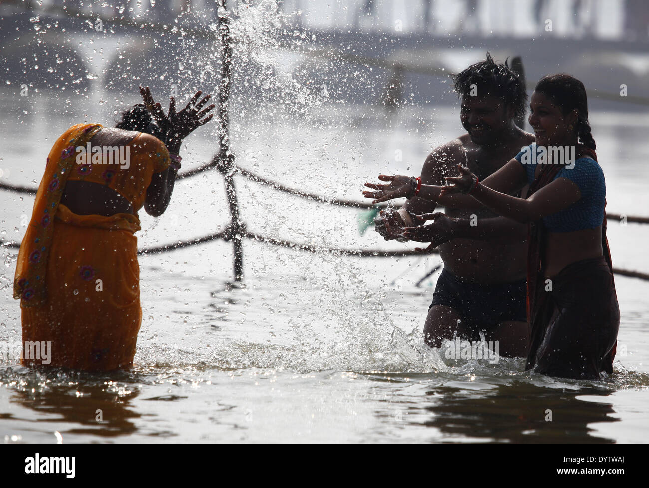 The Magh Mela Stock Photo - Alamy