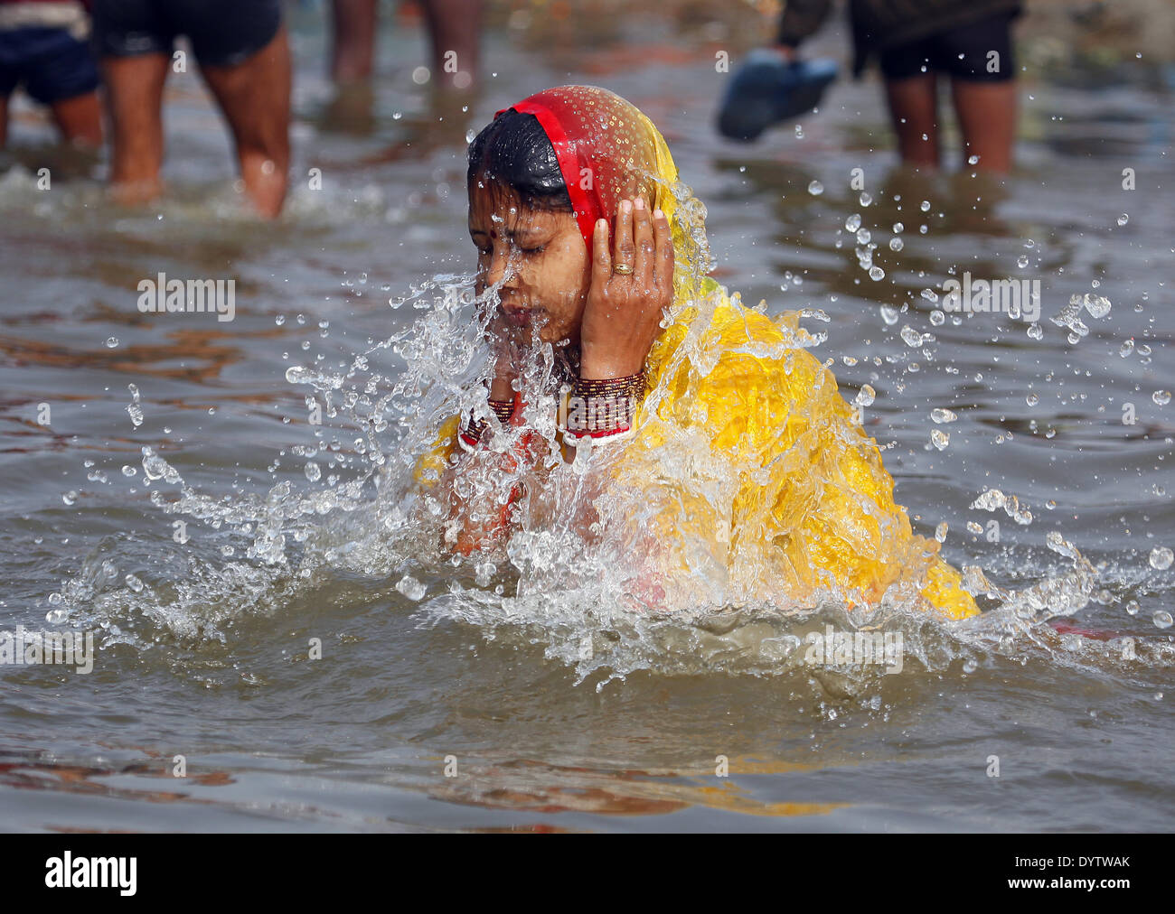 The Magh Mela Stock Photo - Alamy
