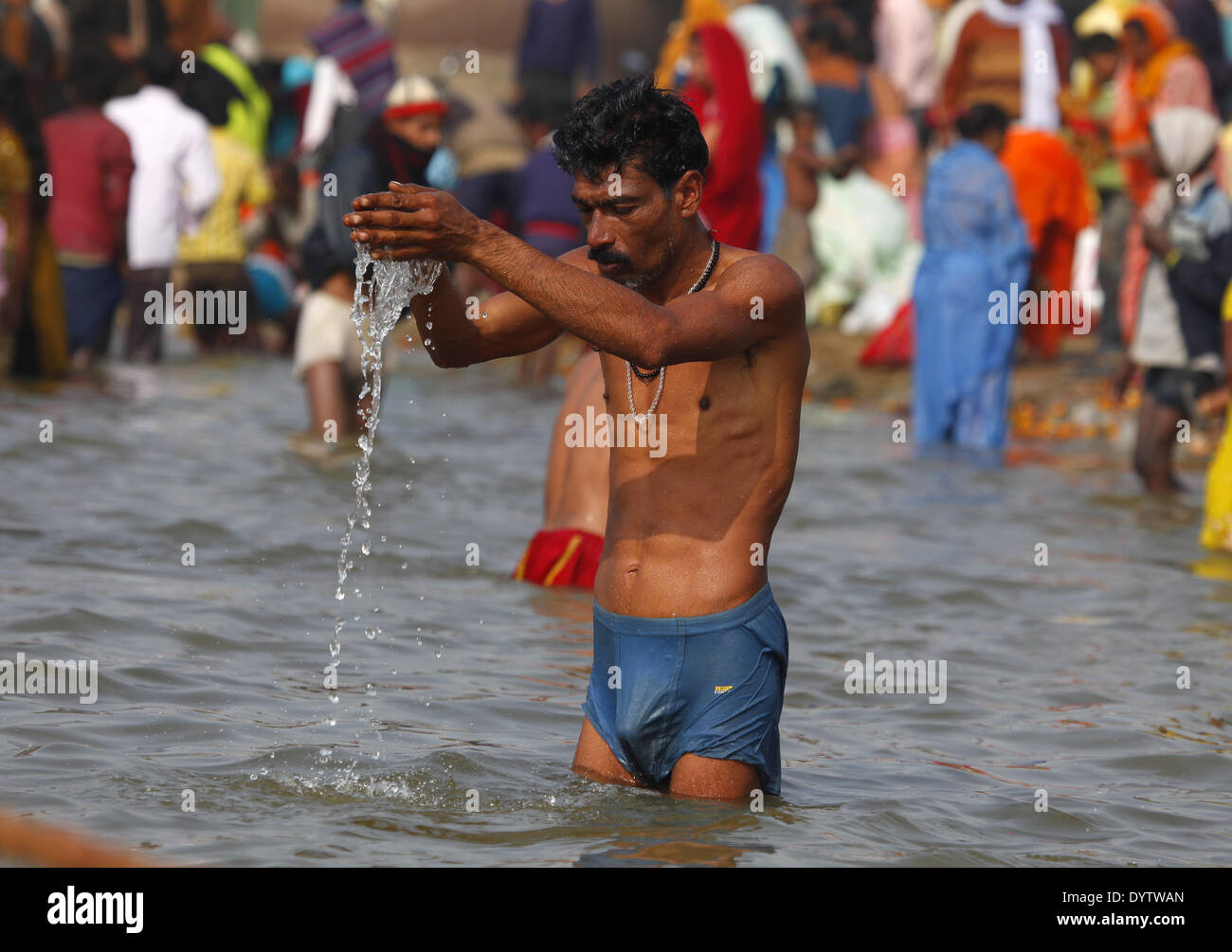 The Magh Mela Stock Photo - Alamy