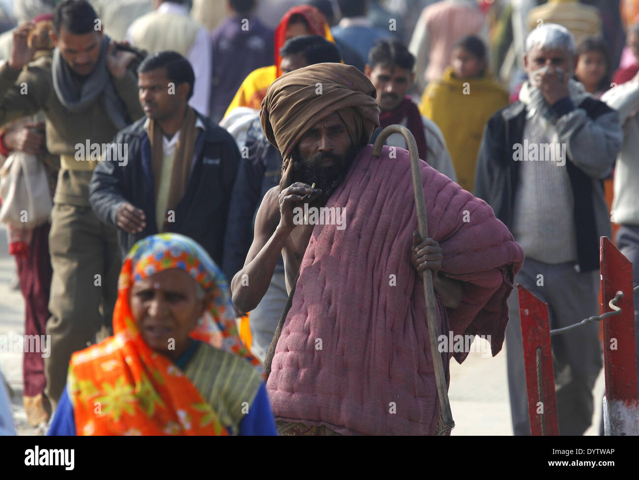 The Magh Mela Stock Photo - Alamy