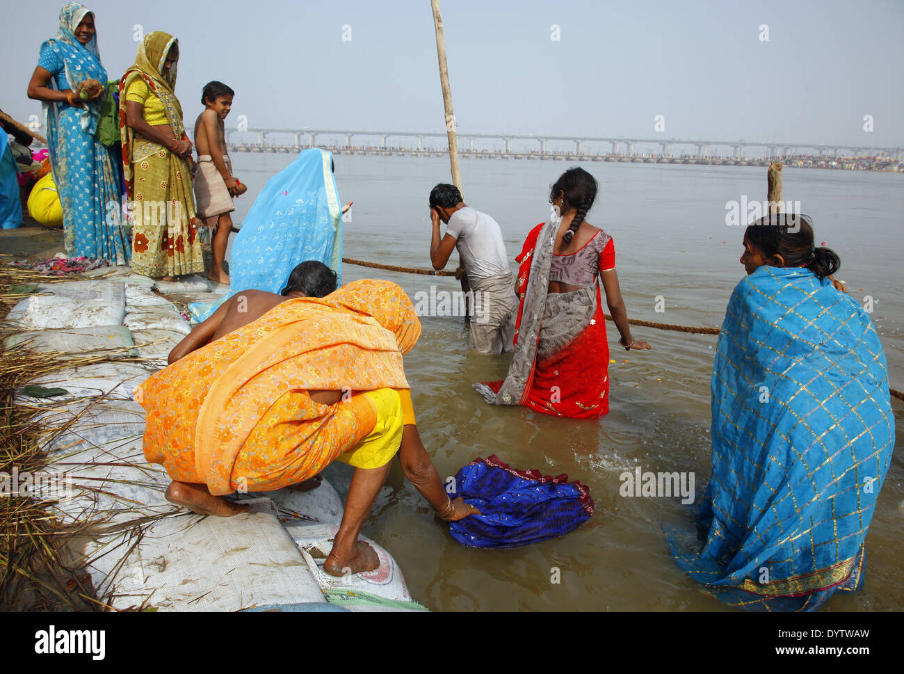 The Magh Mela Stock Photo - Alamy