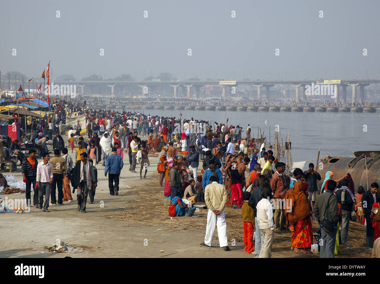 The Magh Mela Stock Photo - Alamy