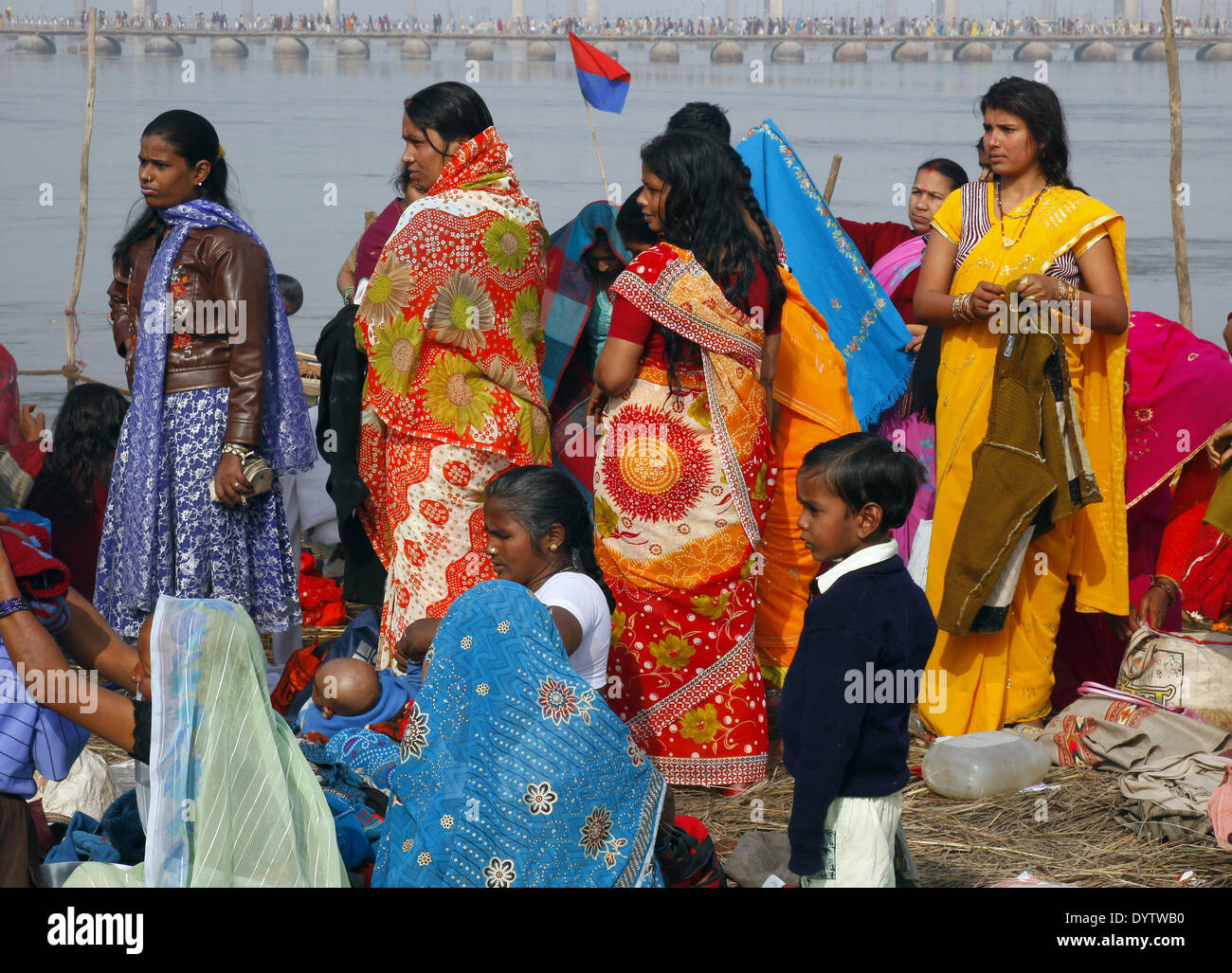 The Magh Mela Stock Photo - Alamy