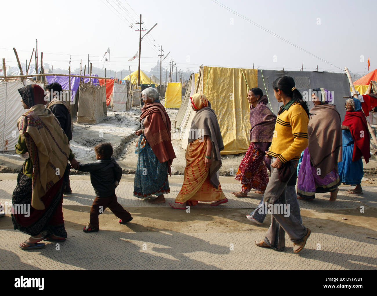 The Magh Mela Stock Photo - Alamy