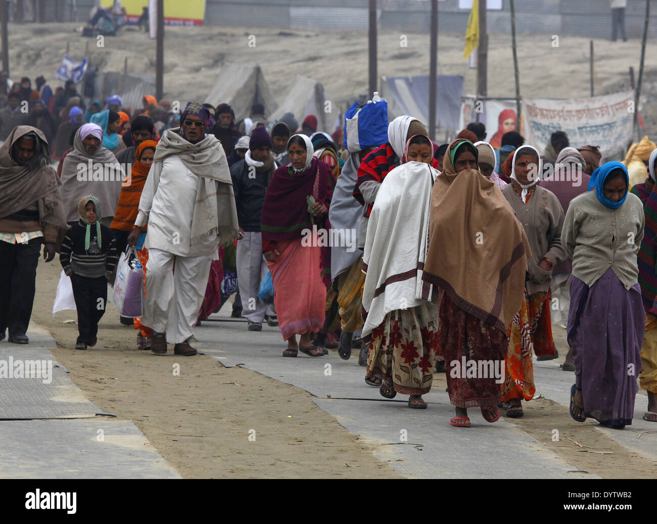 The Magh Mela Stock Photo - Alamy