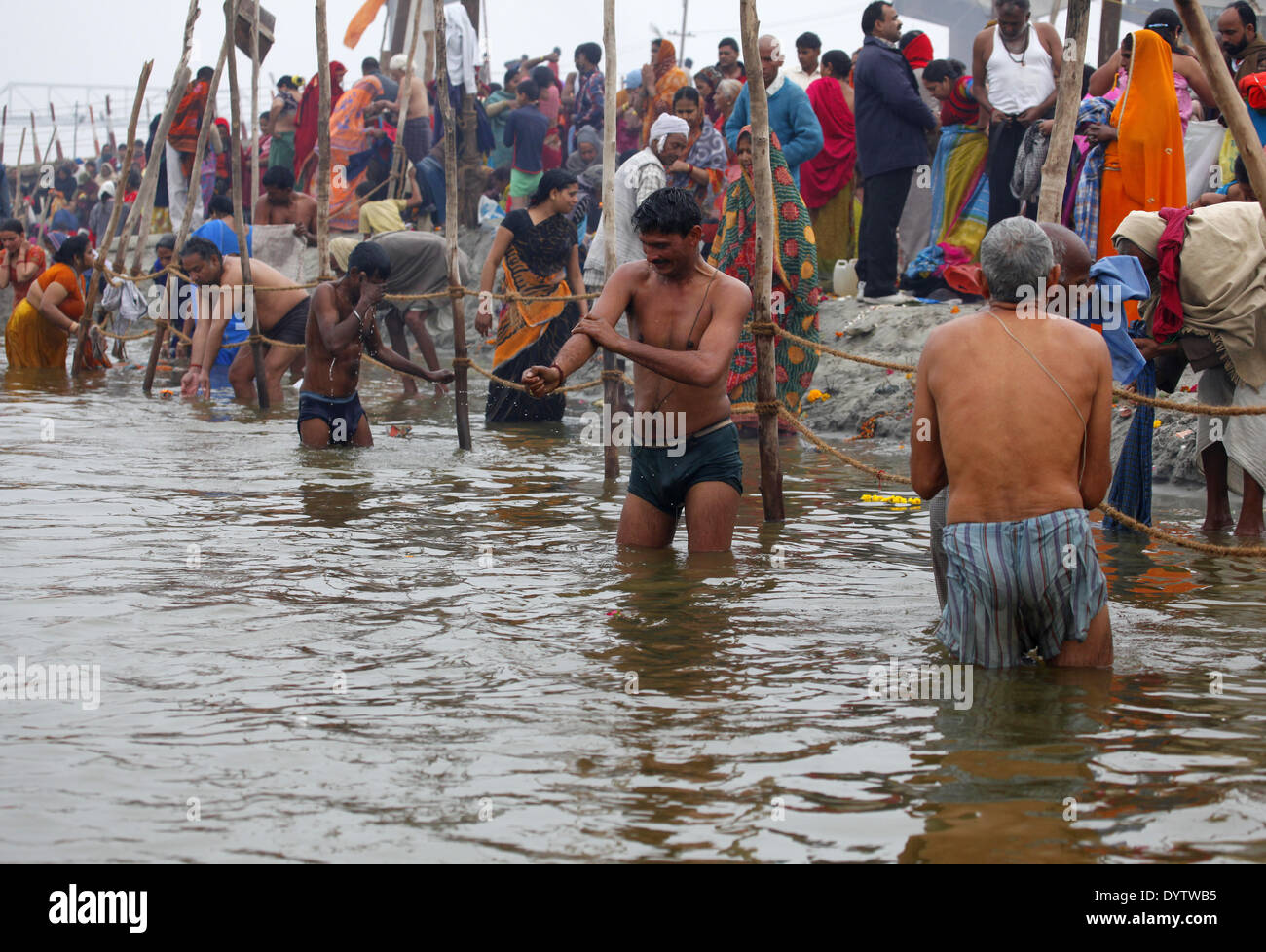 The Magh Mela Stock Photo - Alamy