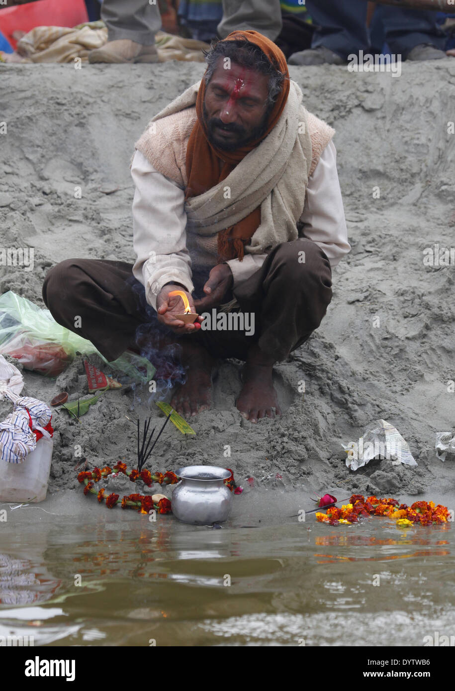 The Magh Mela Stock Photo - Alamy