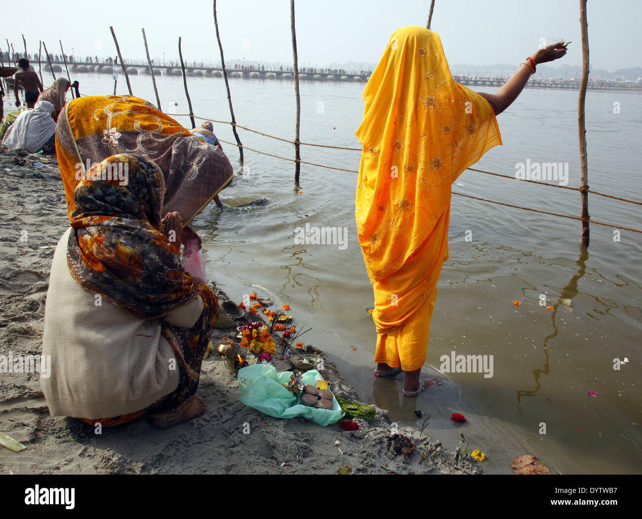The Magh Mela Stock Photo - Alamy