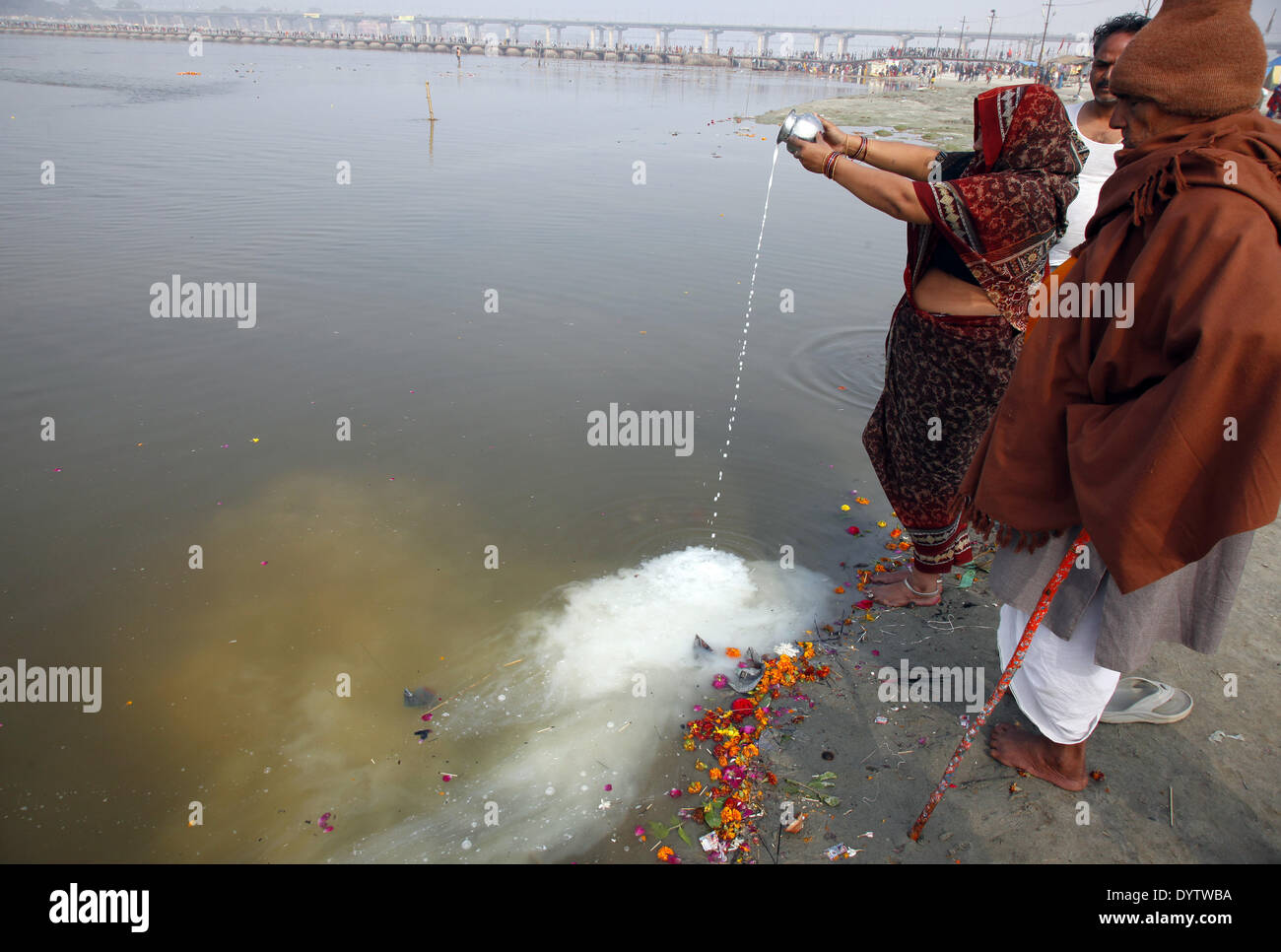 The Magh Mela Stock Photo - Alamy