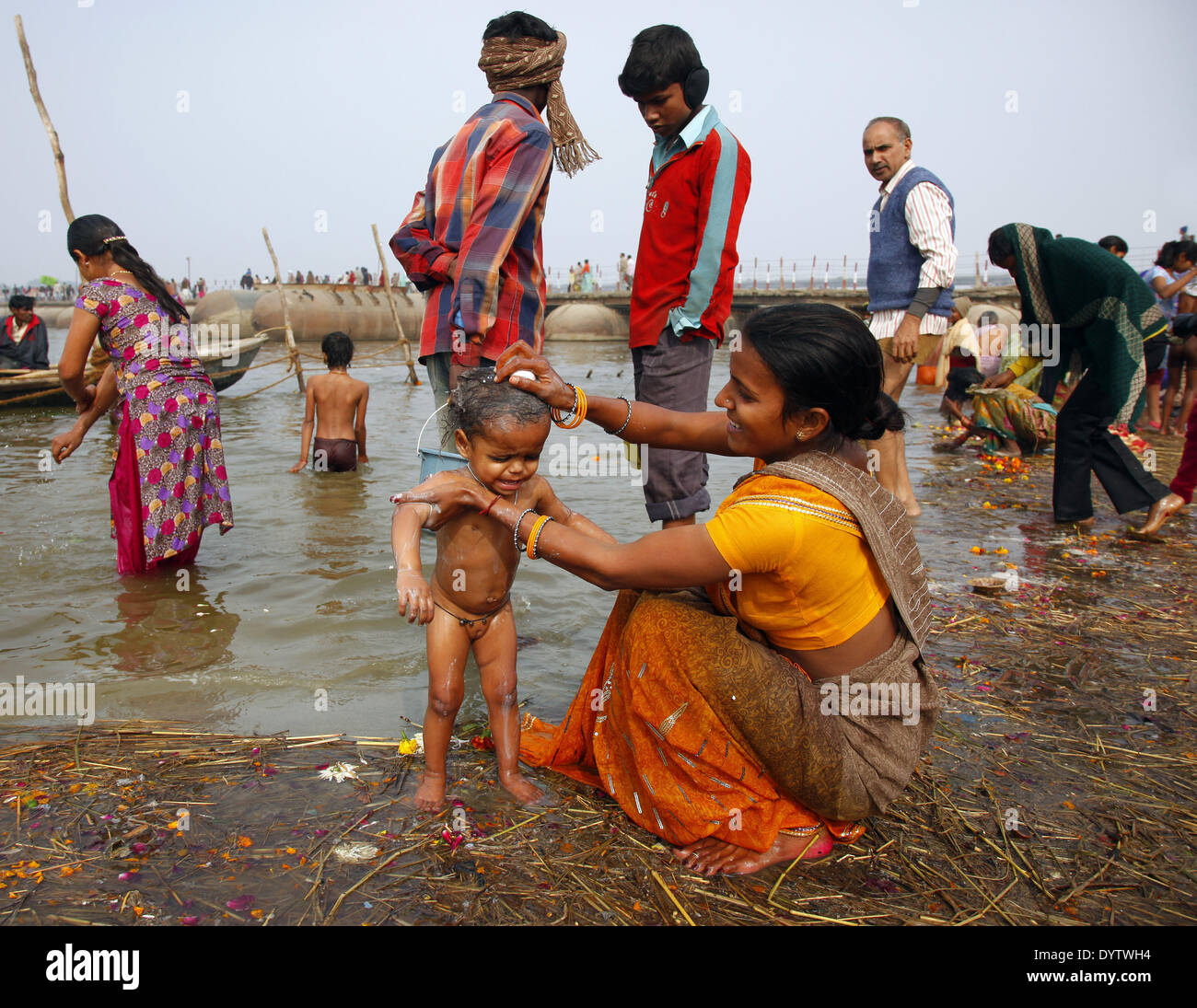 The Magh Mela Stock Photo - Alamy