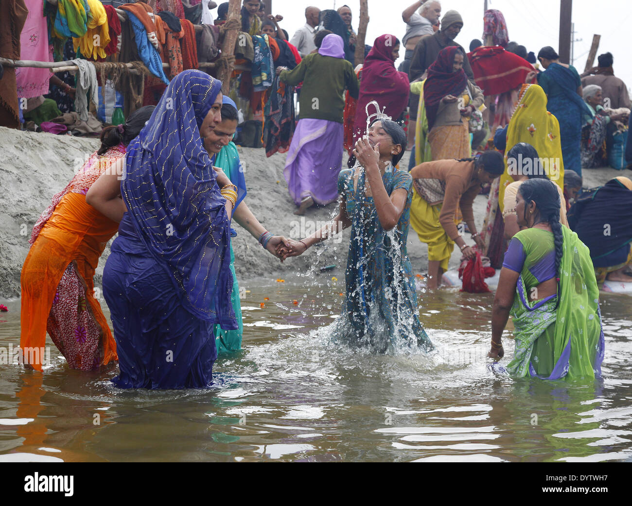 The Magh Mela Stock Photo - Alamy