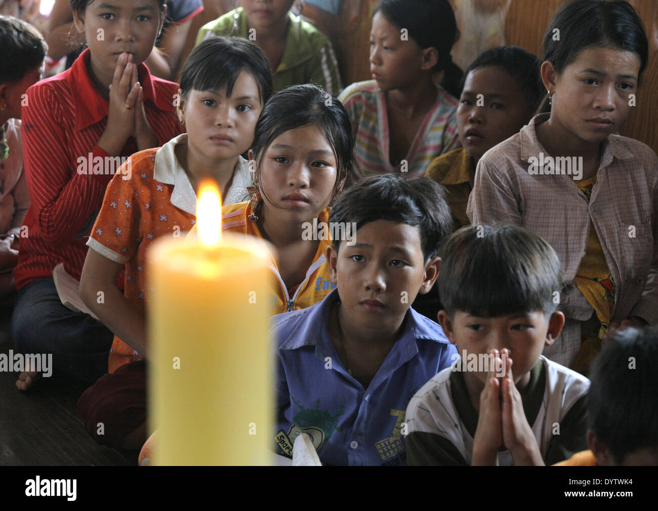 A floating village Stock Photo - Alamy