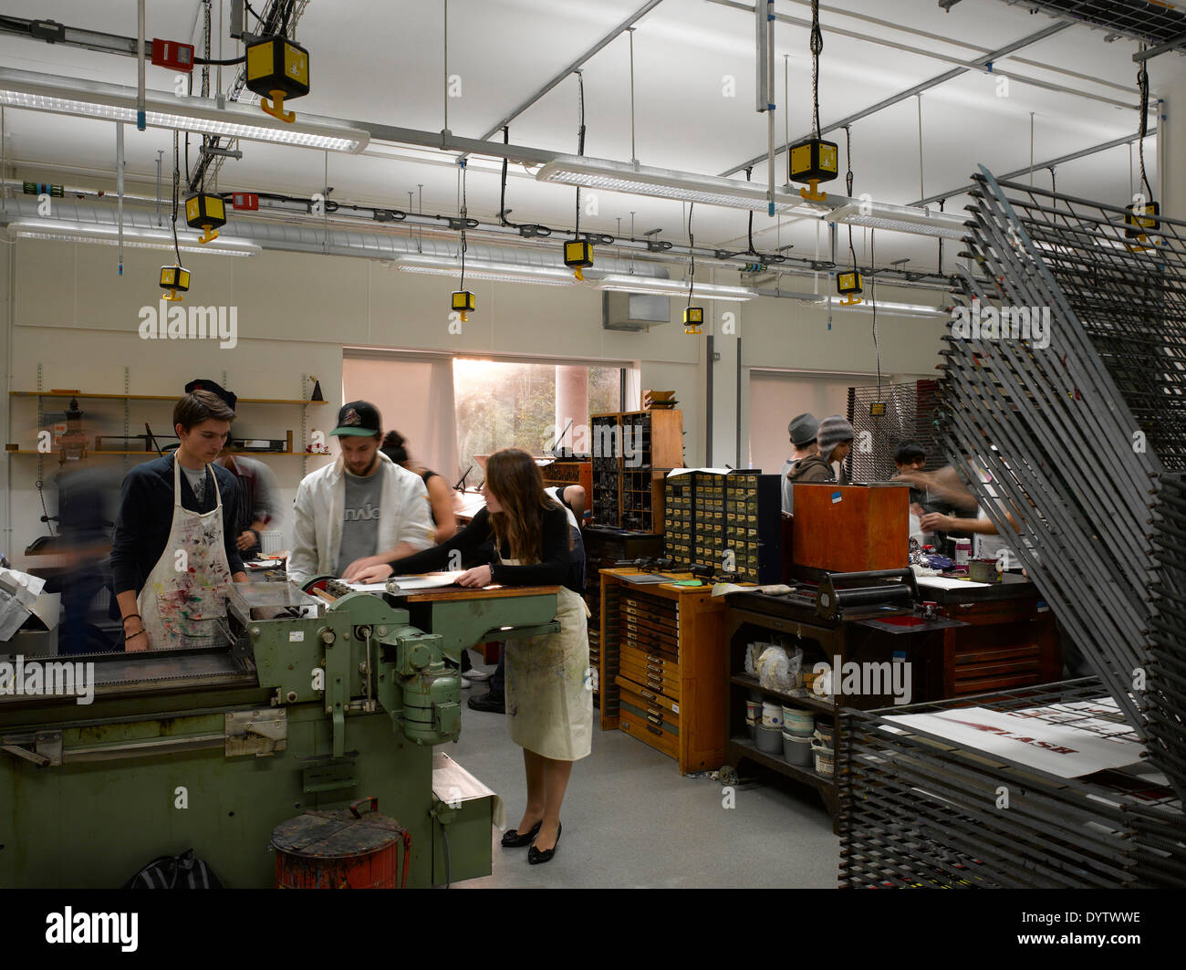 Middlesex University Arts and Media Building Stock Photo - Alamy