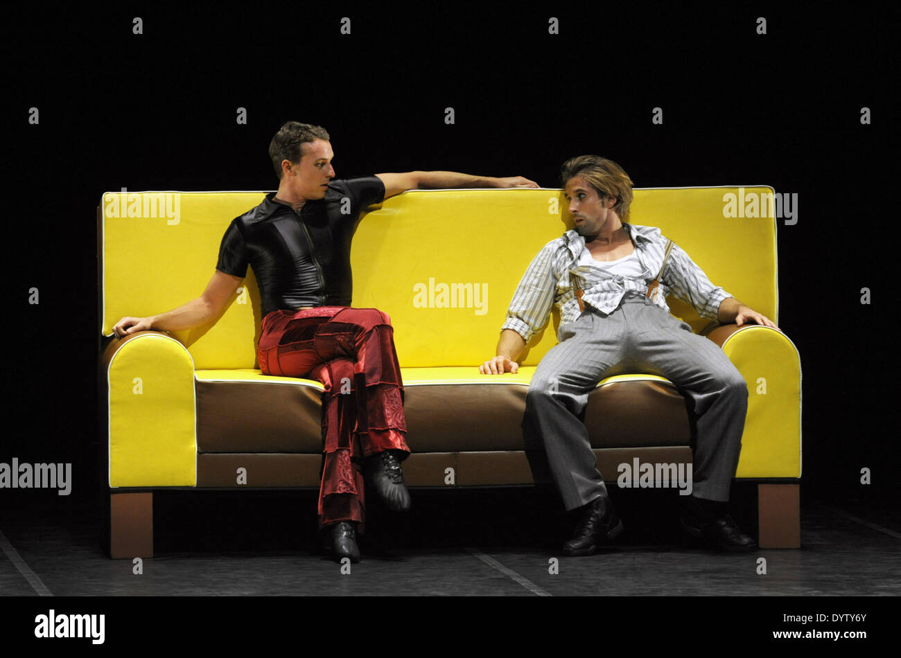 Michael banzhaf left and leonard jakovina hi-res stock photography and ...