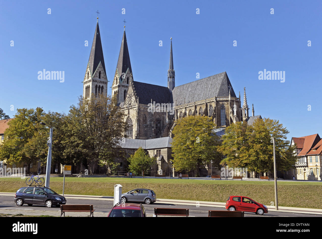 Halberstadt cathedral hi-res stock photography and images - Alamy