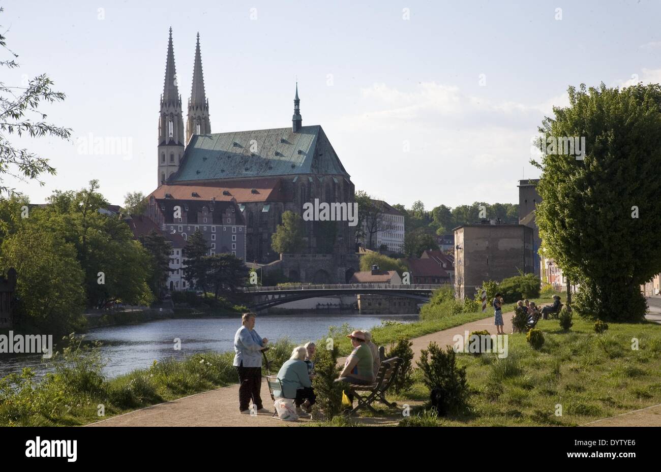 10 05 08 zgorzelec on the river neisse hi-res stock photography and ...